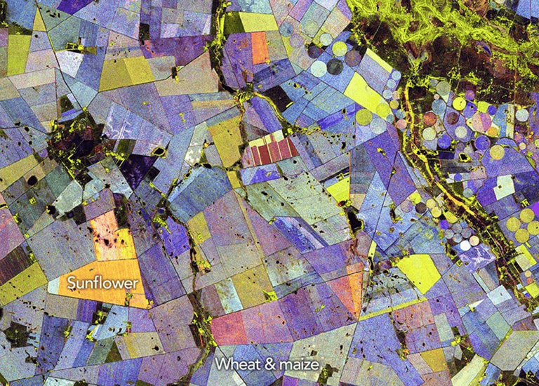 NASA’s psychedelic crop map shows plants have a hidden signature — and ...
