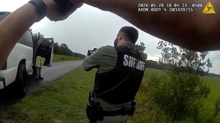 Watch: Deputies use grappler device during chase in Plant City after ...