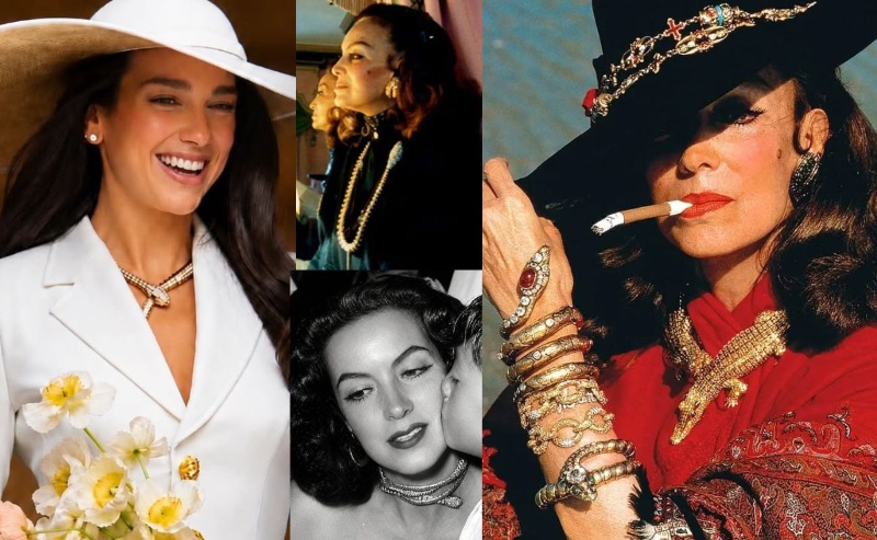 Boda Dua Lipa: El elegante guiño a María Félix, diva de México, en su ...