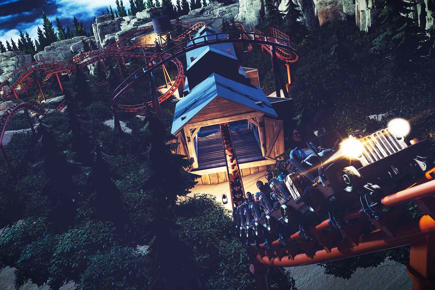 Six Flags to open world's longest family launch coaster with a scary theme