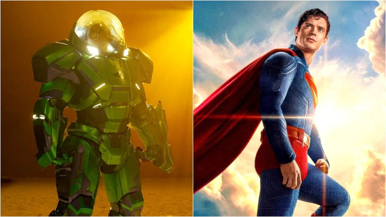 Man of tomorrow: Nicholas Hoult debuts in Lex Luthor's war suit - is it ...