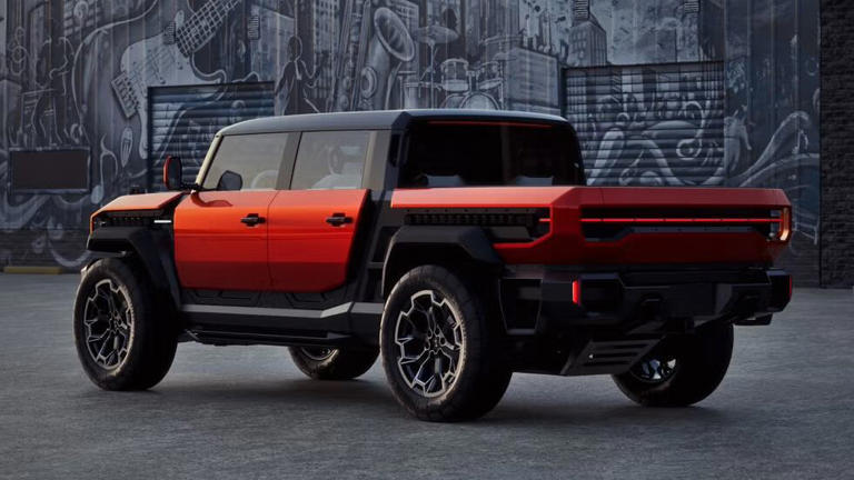 Así se ven los prototipos de dos Hummer estilizados