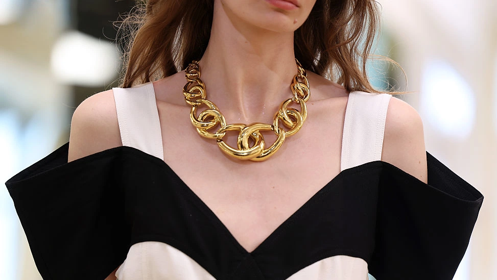 Chunky necklaces set to shape summer 2026 style