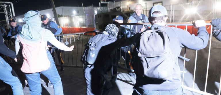 Rooke: Far-left influencer tucks tail at anti-ICE protest after getting ...