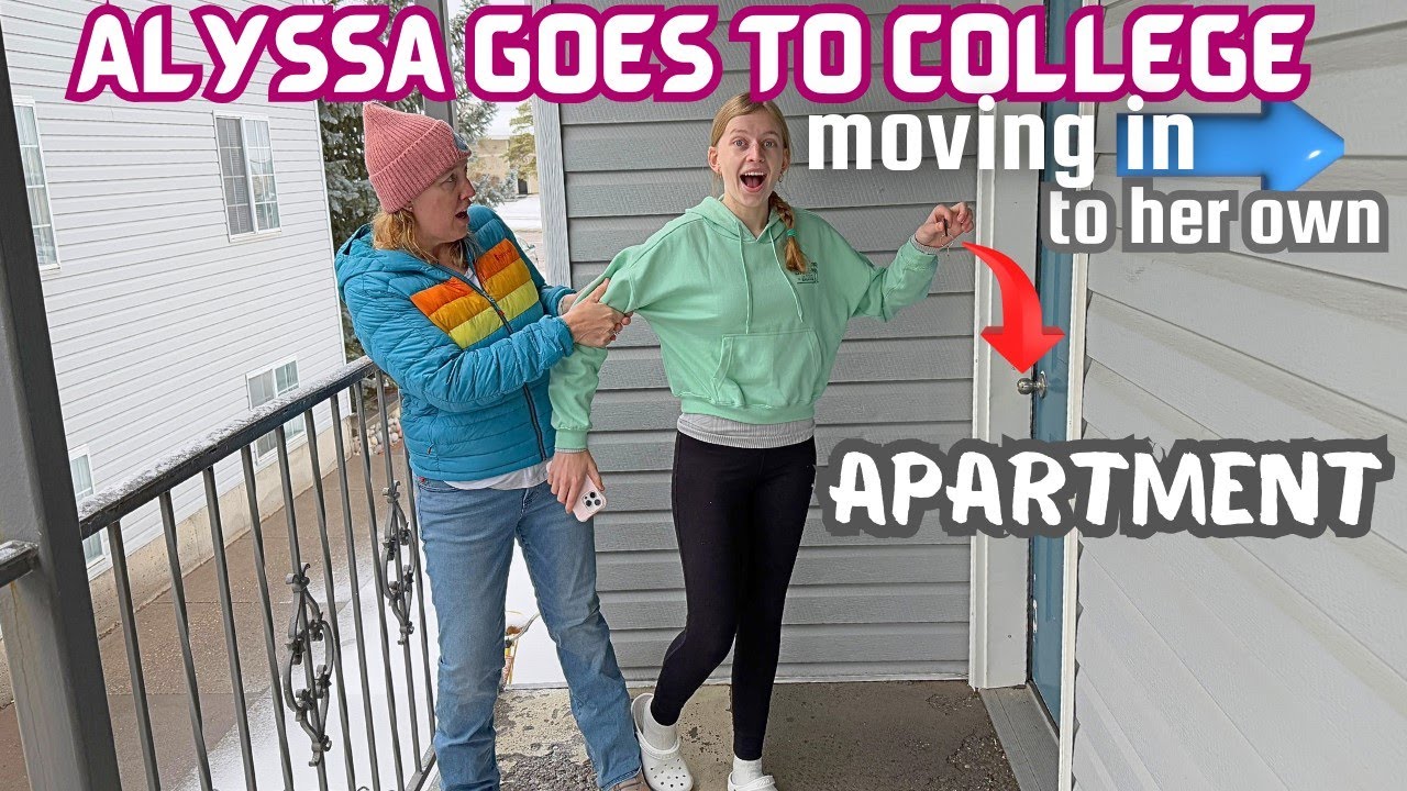Alyssa’s emotional goodbye before leaving for college