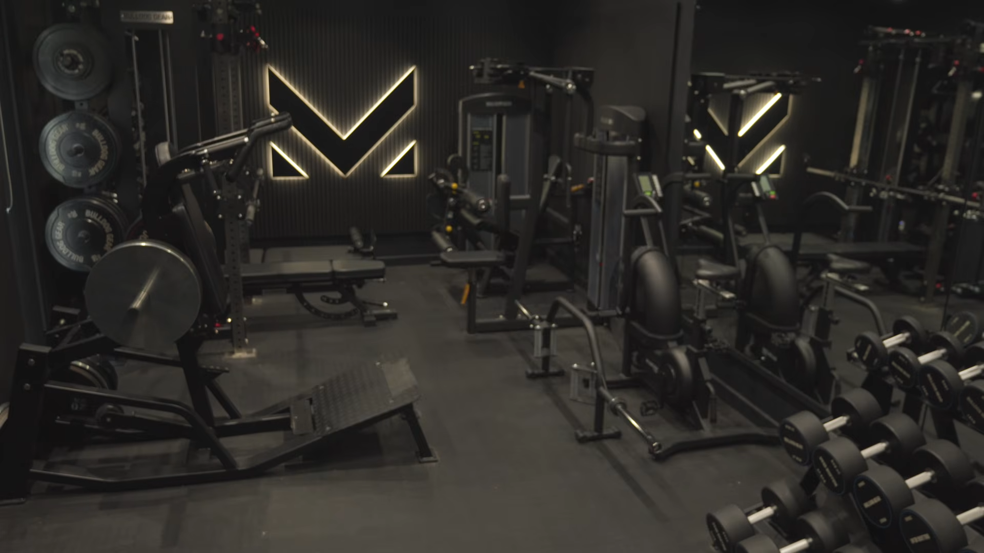 The broken home gym rebuilt into wife's dream training space