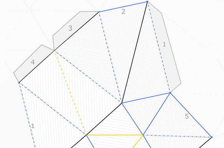 Mathematician solves origami donut efficiency challenge with fewest folds