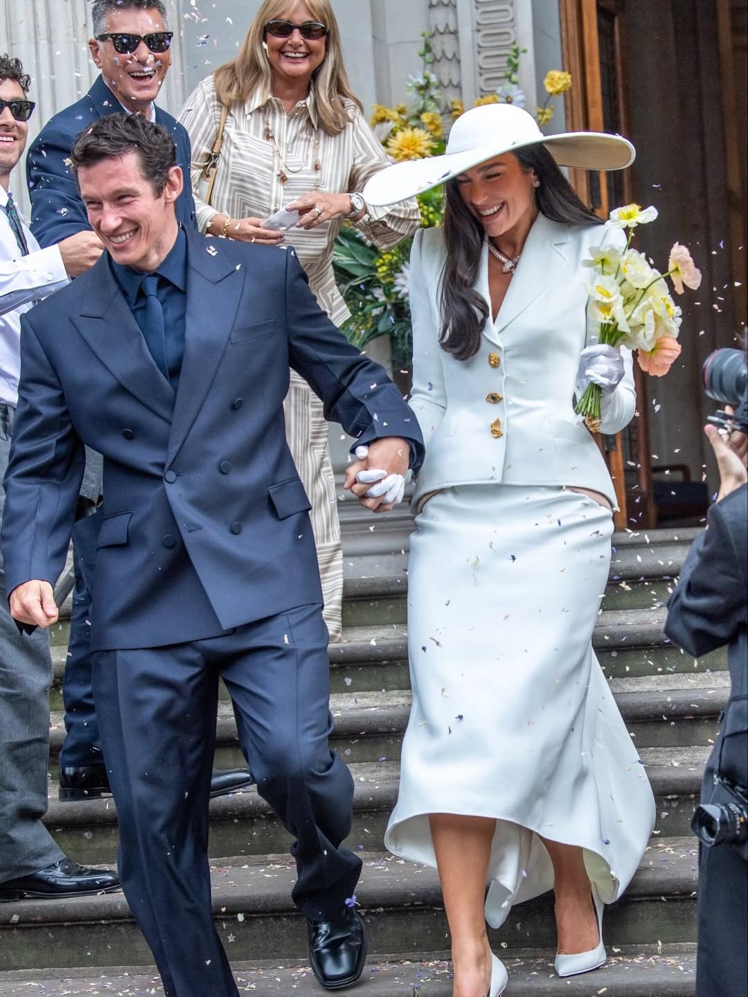 El traje de novia de Bianca Jagger será la nueva tendencia nupcial