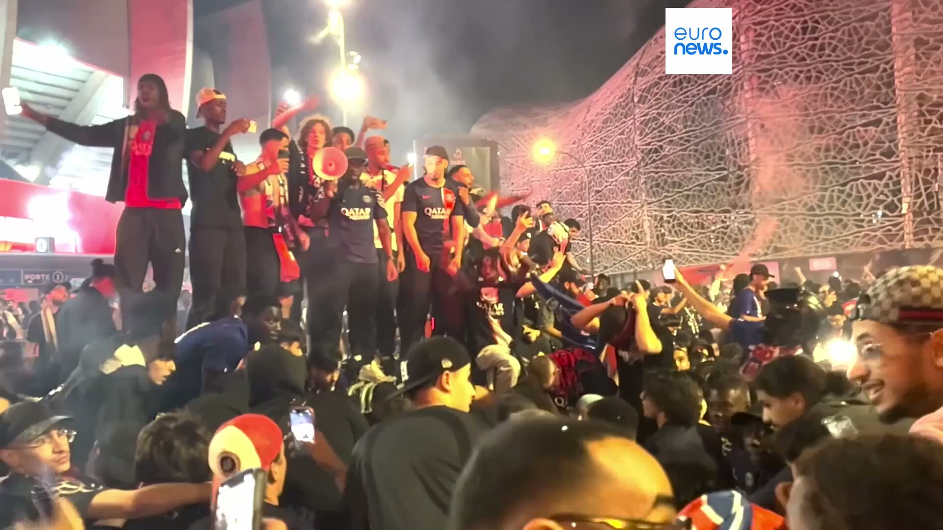 Crowning of PSG: an evening of celebrations at the Parc des Princes