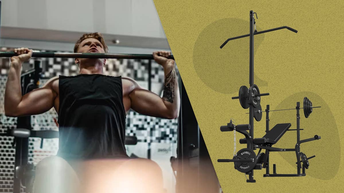 Walmart sells a $156 adjustable weight bench that comes with a built-in ...