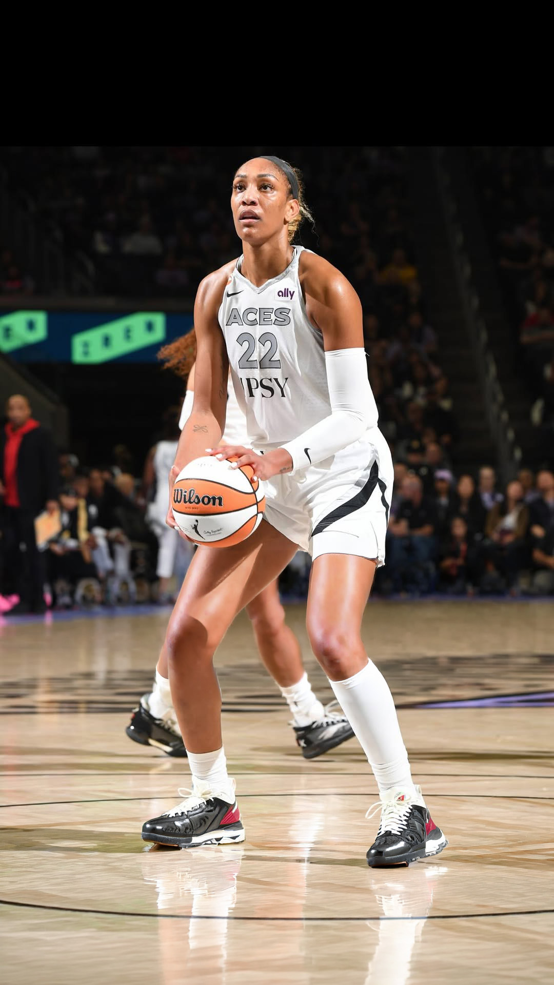 Aja Wilson dominates again with another superstar performance