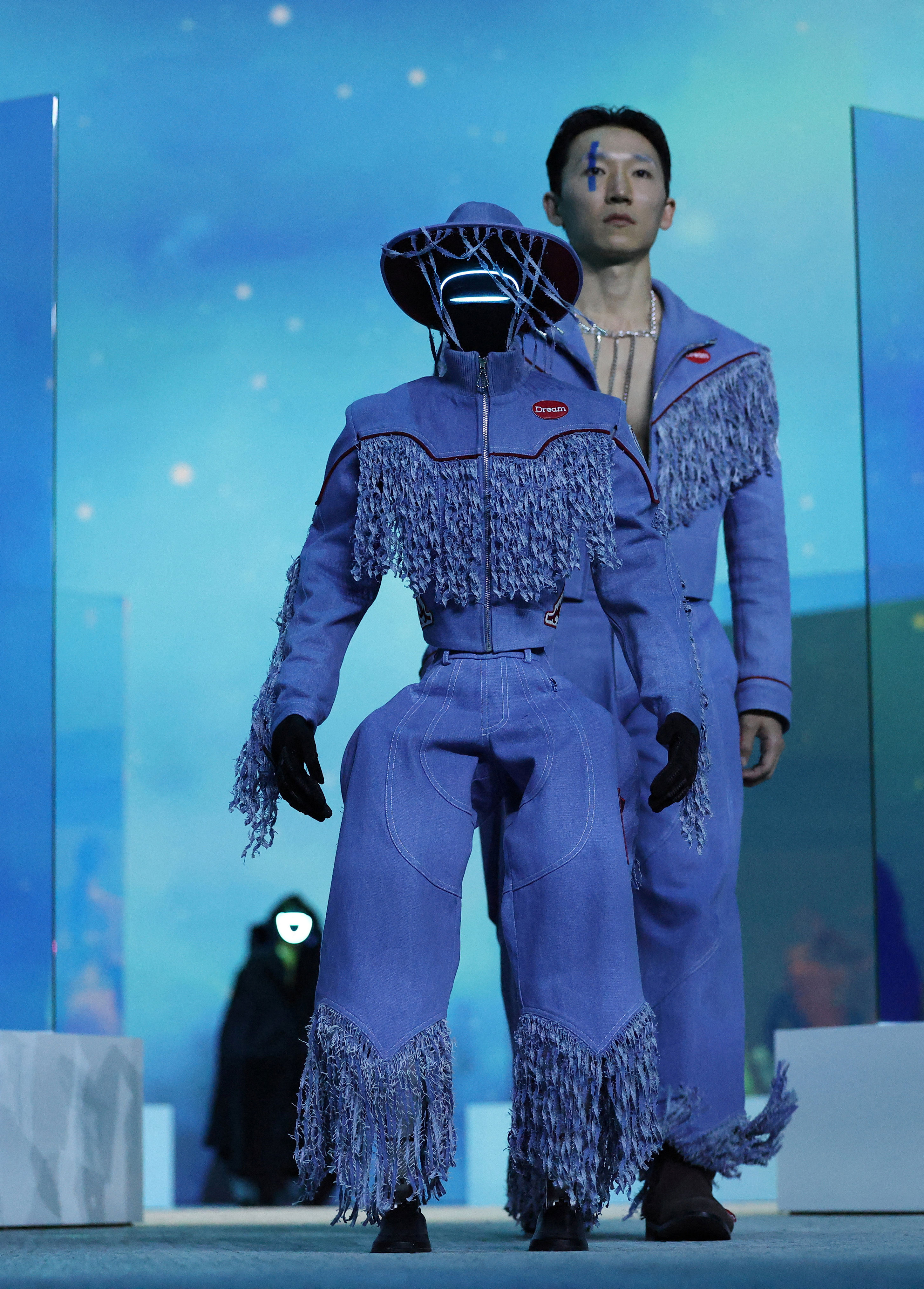 Fashion designers imagine what robots and humans will wear in the future