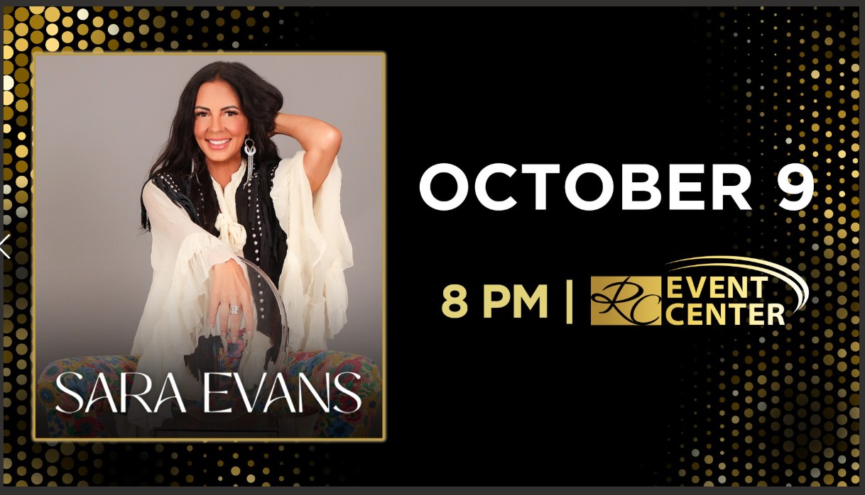 Sara Evans will be in concert at Rhythm City, Davenport
