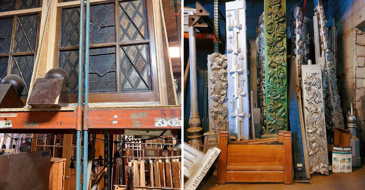 The Minnesota spot where old churches donate their best parts