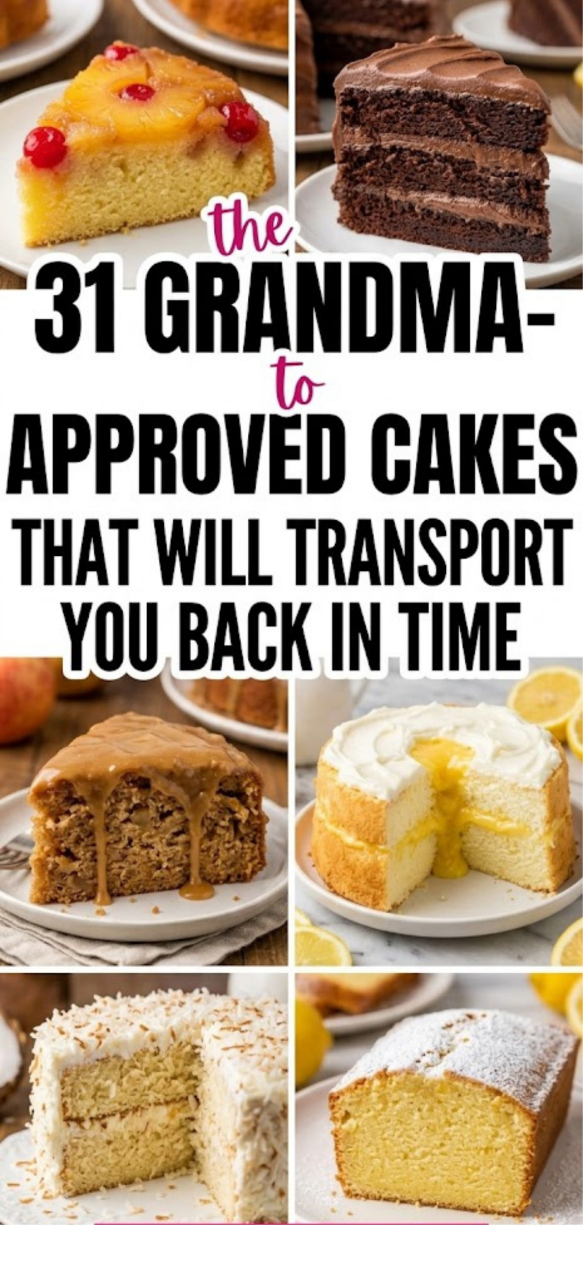 31 grandma-approved cakes that will transport you back in time