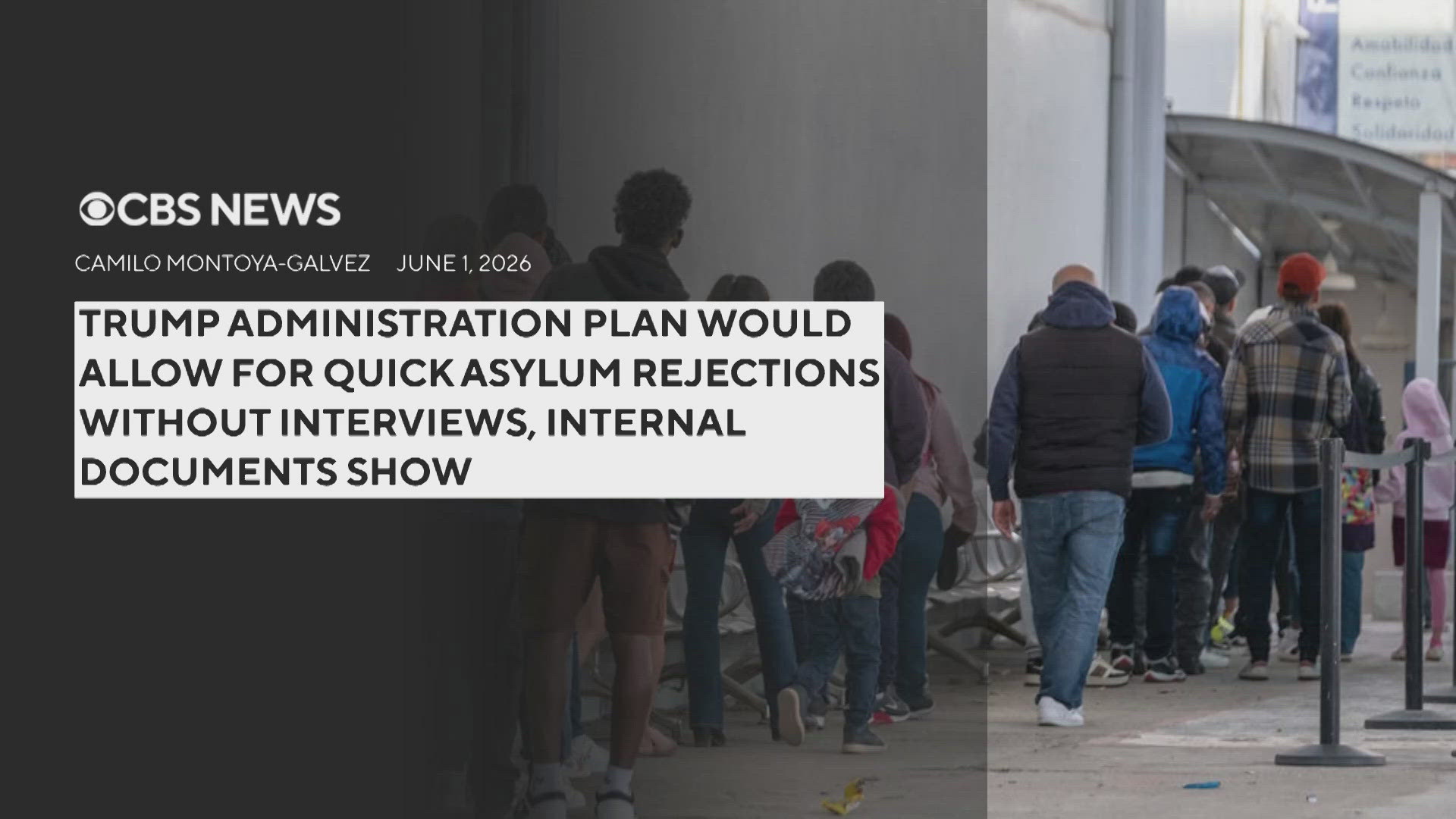 Trump administration creating new plan for asylum applications