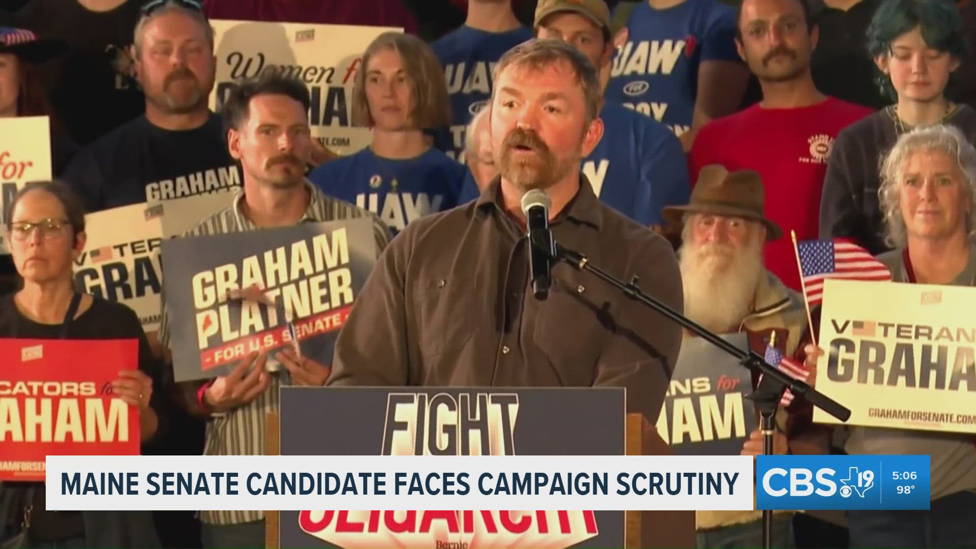 Maine Senate candidate faces controversy over past messages