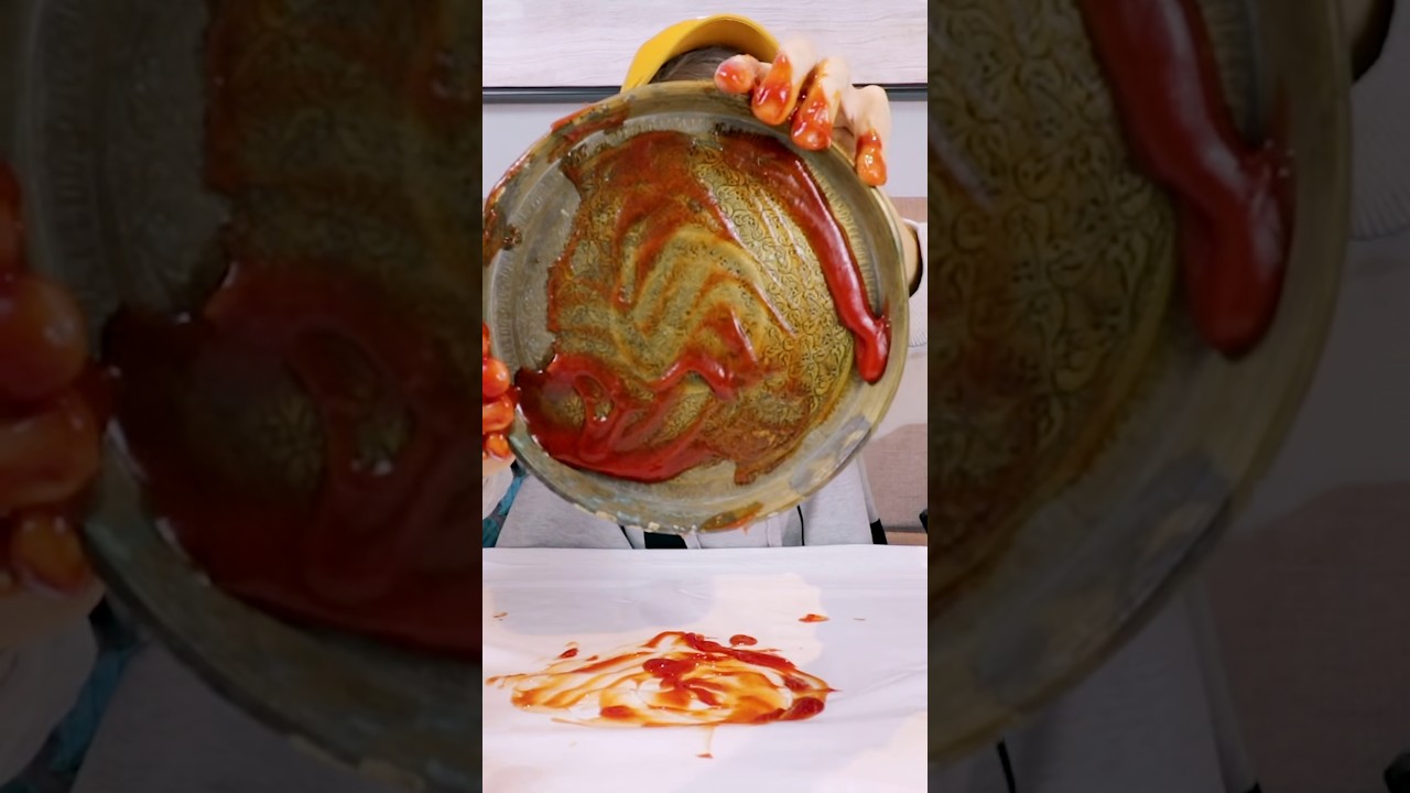 Ketchup proves to be a surprisingly effective household cleaning agent