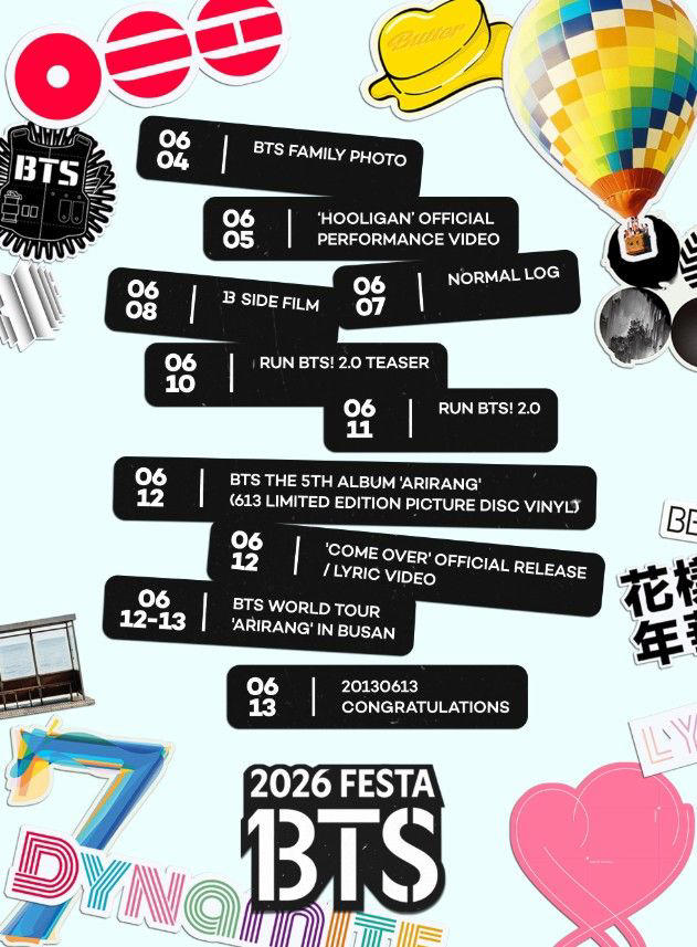 BTS celebrará un evento para conmemorar el 13° aniversario y lanzará ...