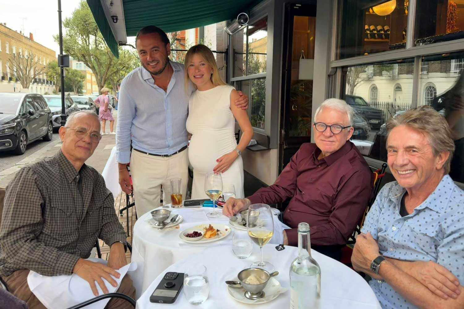 Steve Martin, Martin Short and Tom Hanks reunite for a meal together in ...
