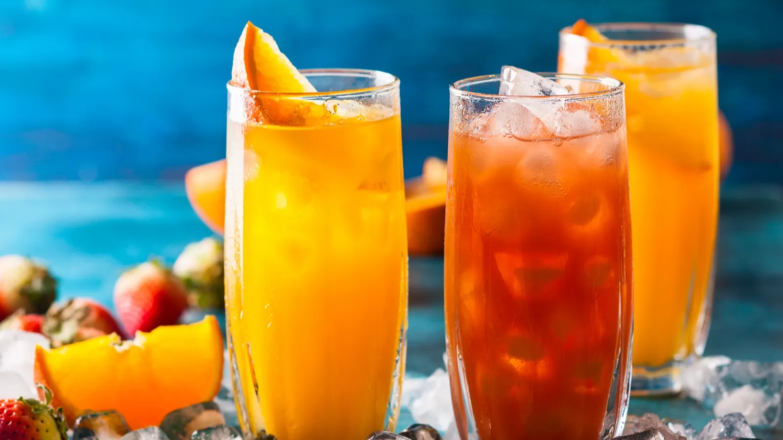The peach blossom spritz might be your new favorite summer drink