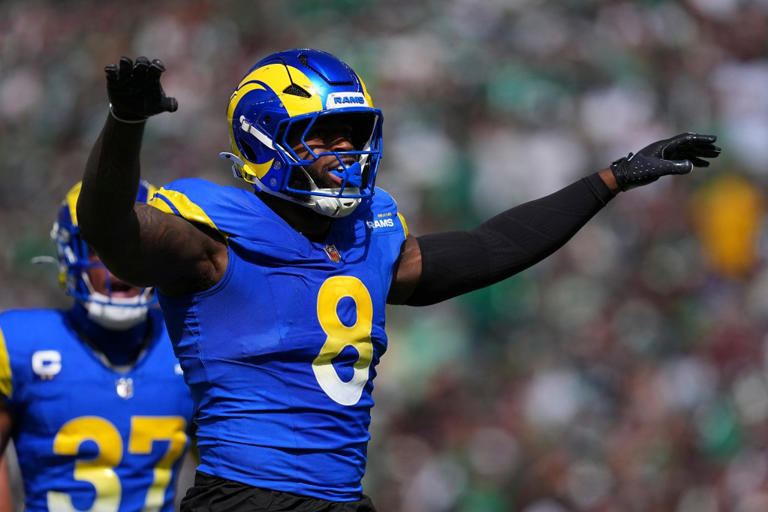 Jared Verse’s immediate reaction to being traded to Browns for Myles ...
