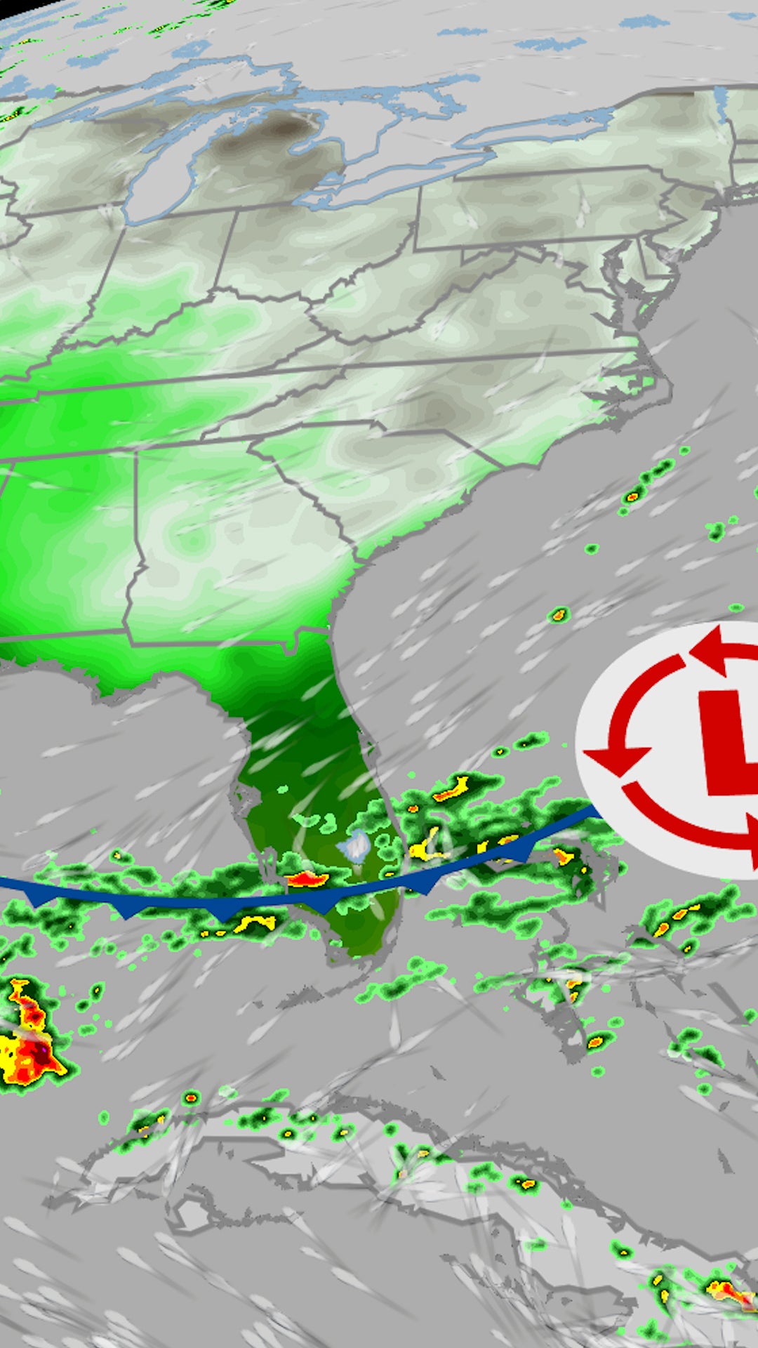 Finally drying out for most of Southeast