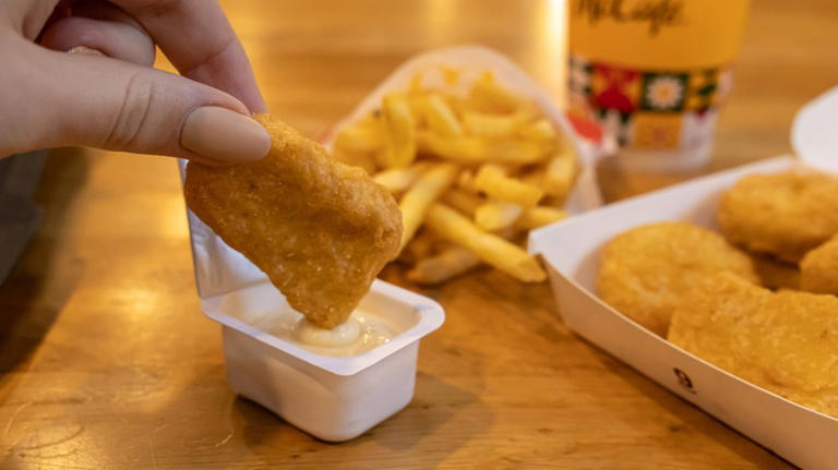 This influencer ate McDonald's on a Six Flags roller coaster — now he's ...