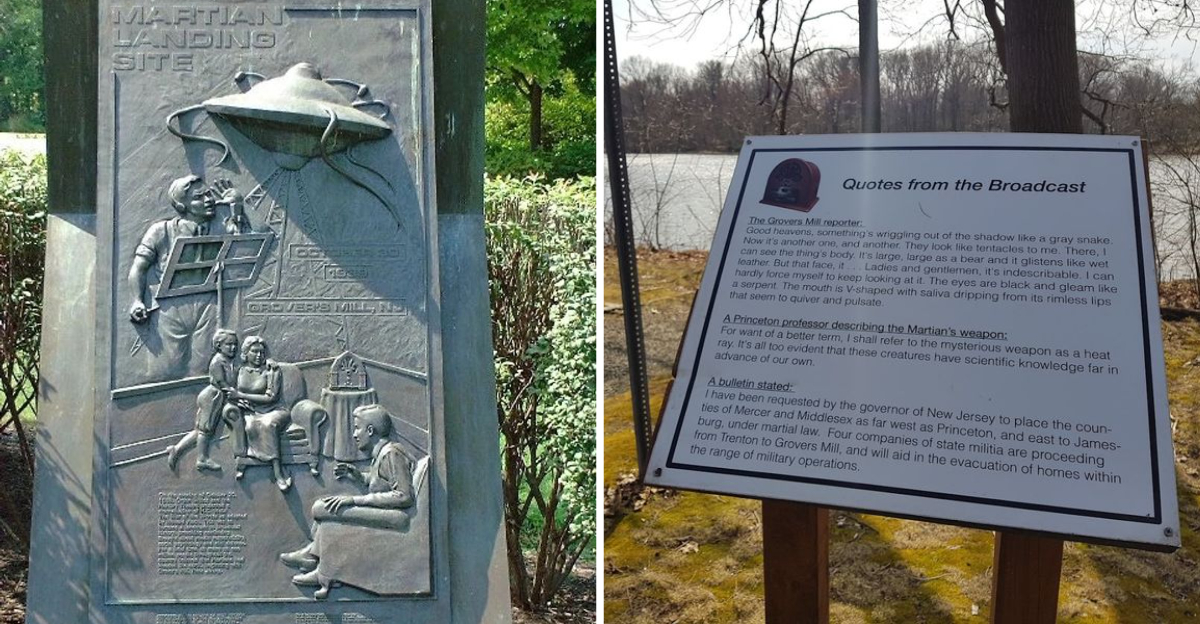 The New Jersey pond where Martians landed and panicked the nation (yes ...