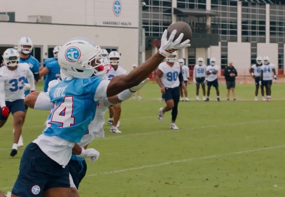Titans wide receiver rankings, tiers after Carnell Tate's head-turning ...