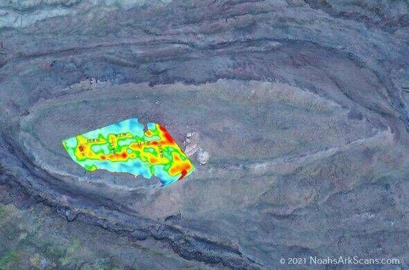 Archaeologists' groundbreaking discovery as radar finds Noah's Ark