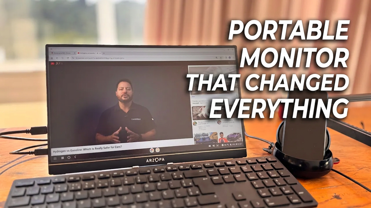 Meet the portable monitor that finally solved my problem