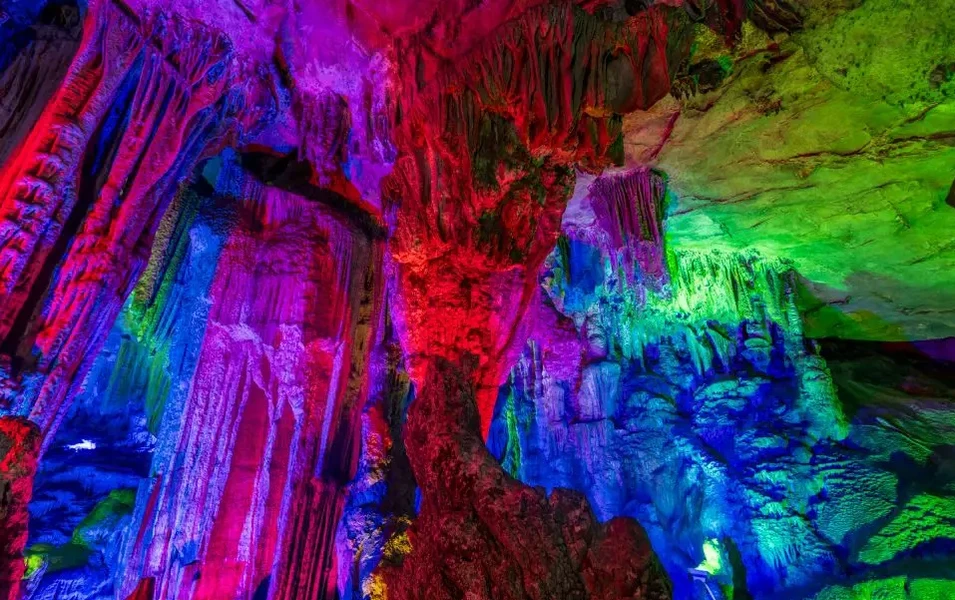 Nature’s slow art inside Reed Flute Cave