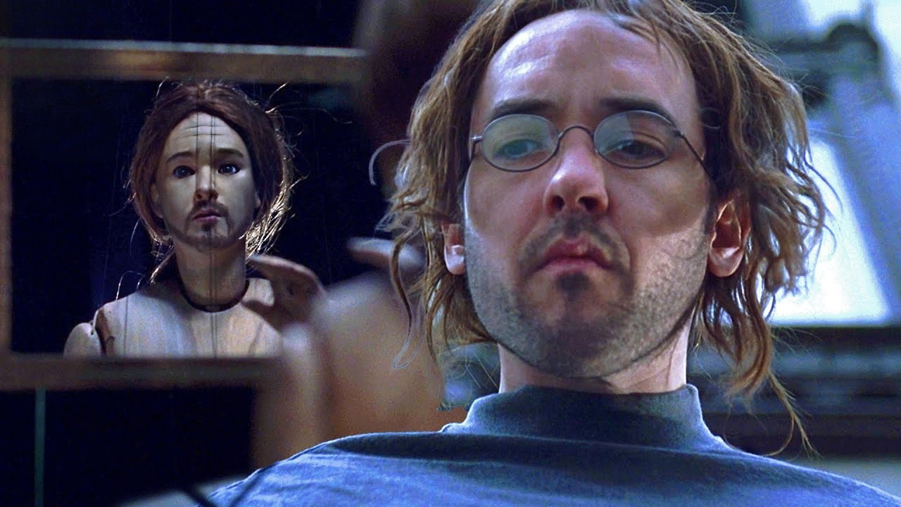 The puppeteer (opening scene) Being John Malkovich