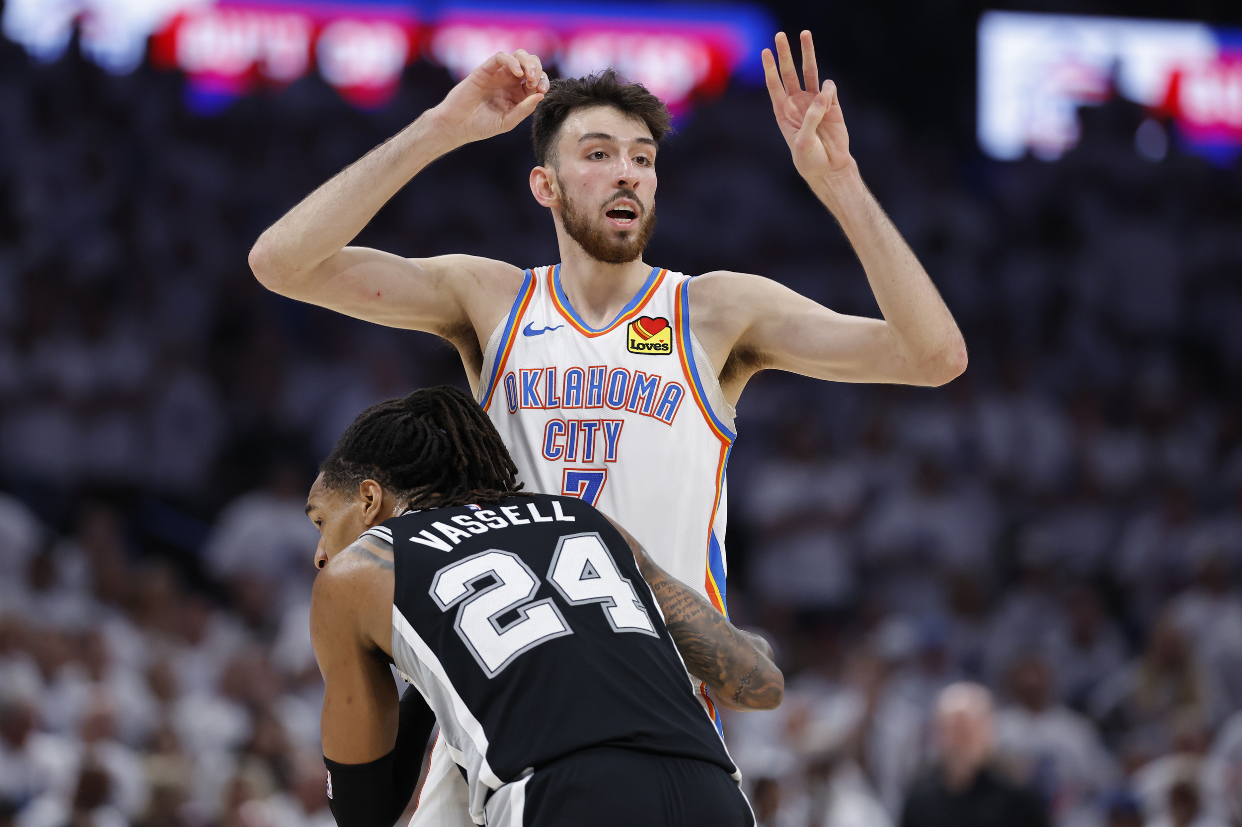 Thunder rallying behind Chet Holmgren after difficult West finals