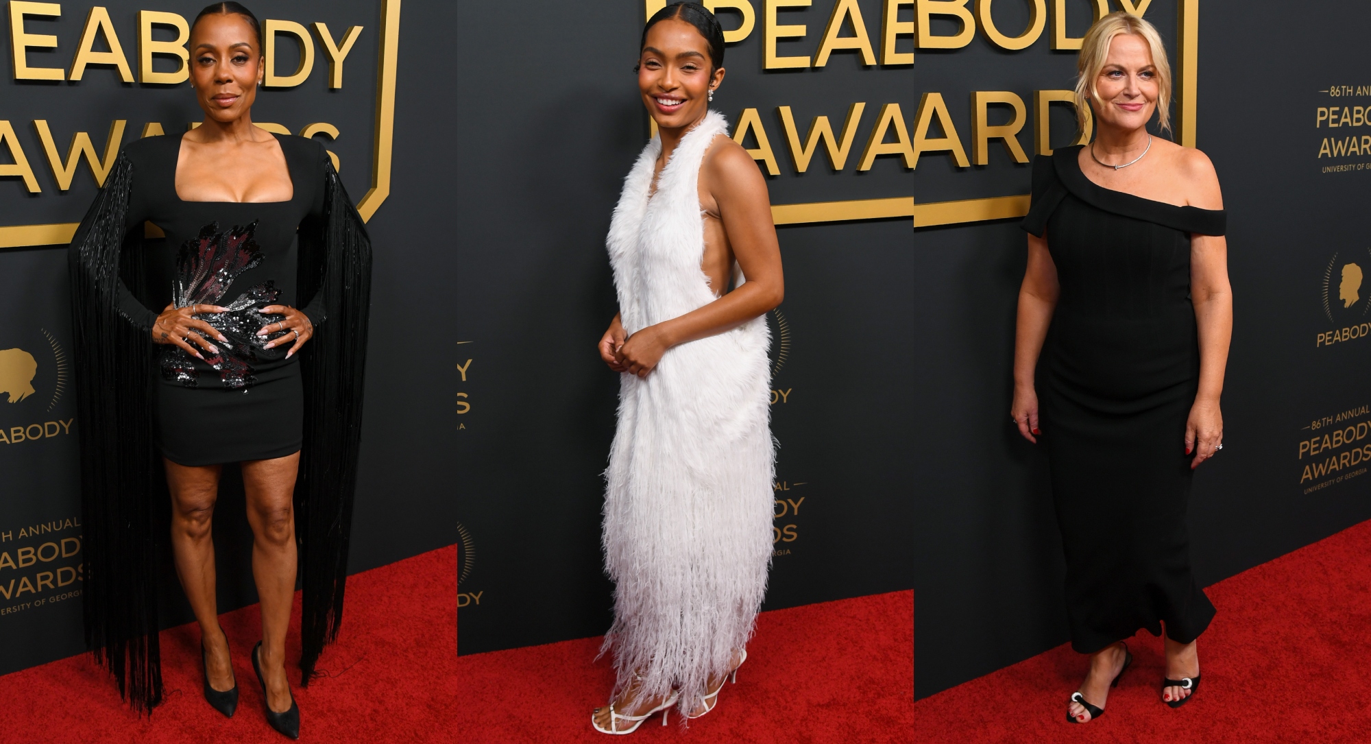 Amy Poehler, Yara Shahidi and More Stars Shoes at the Peabody Awards