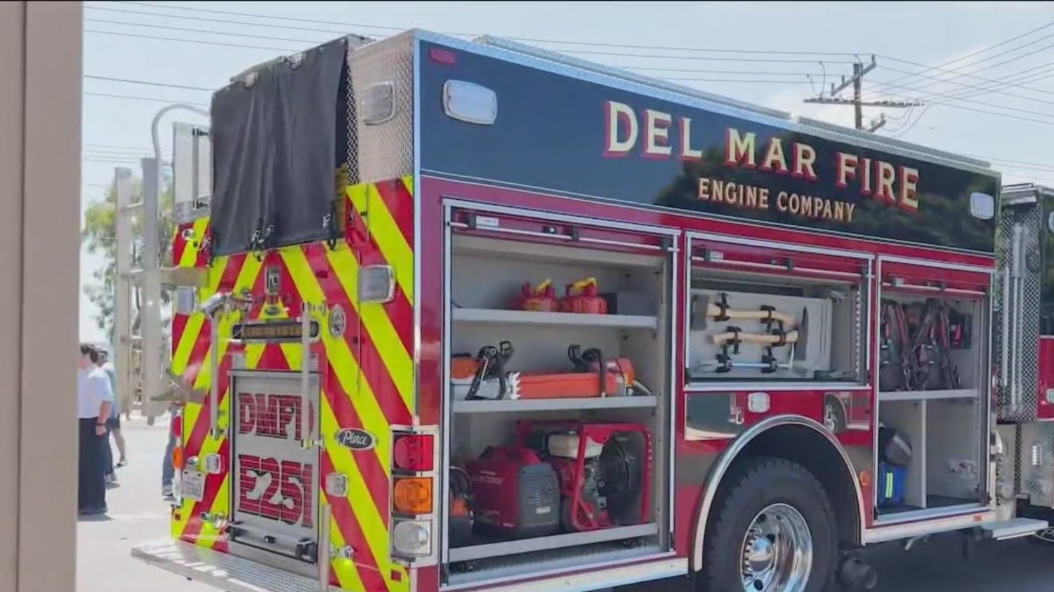 New North County fire engine