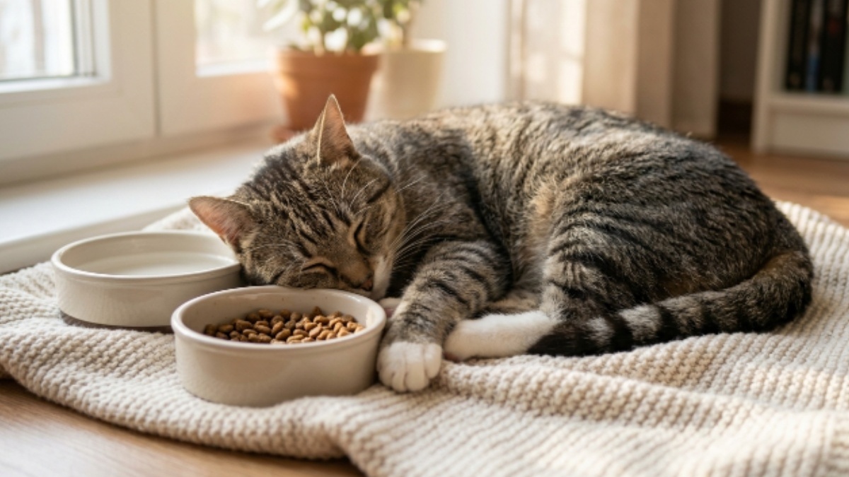 Why should you feed your cat wet food and not just kibble?