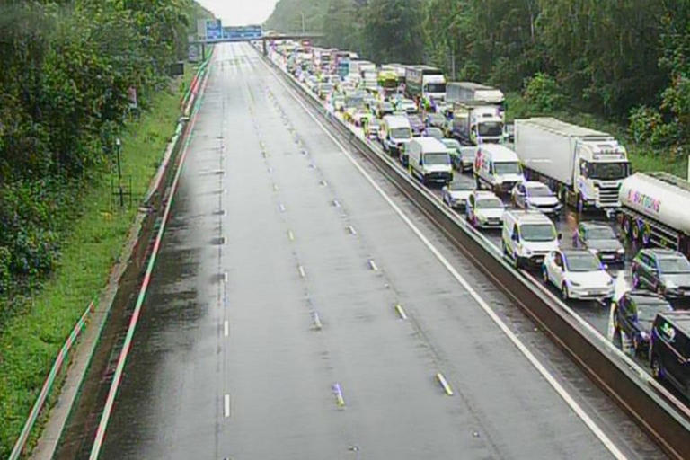 M6 motorway shut in both directions in Midlands due to 'police-led ...