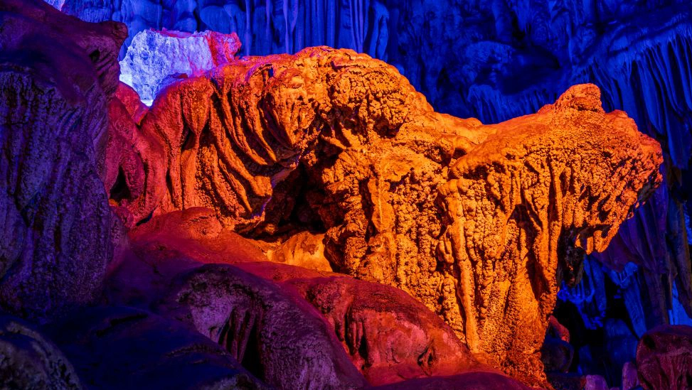 Nature’s slow art inside Reed Flute Cave