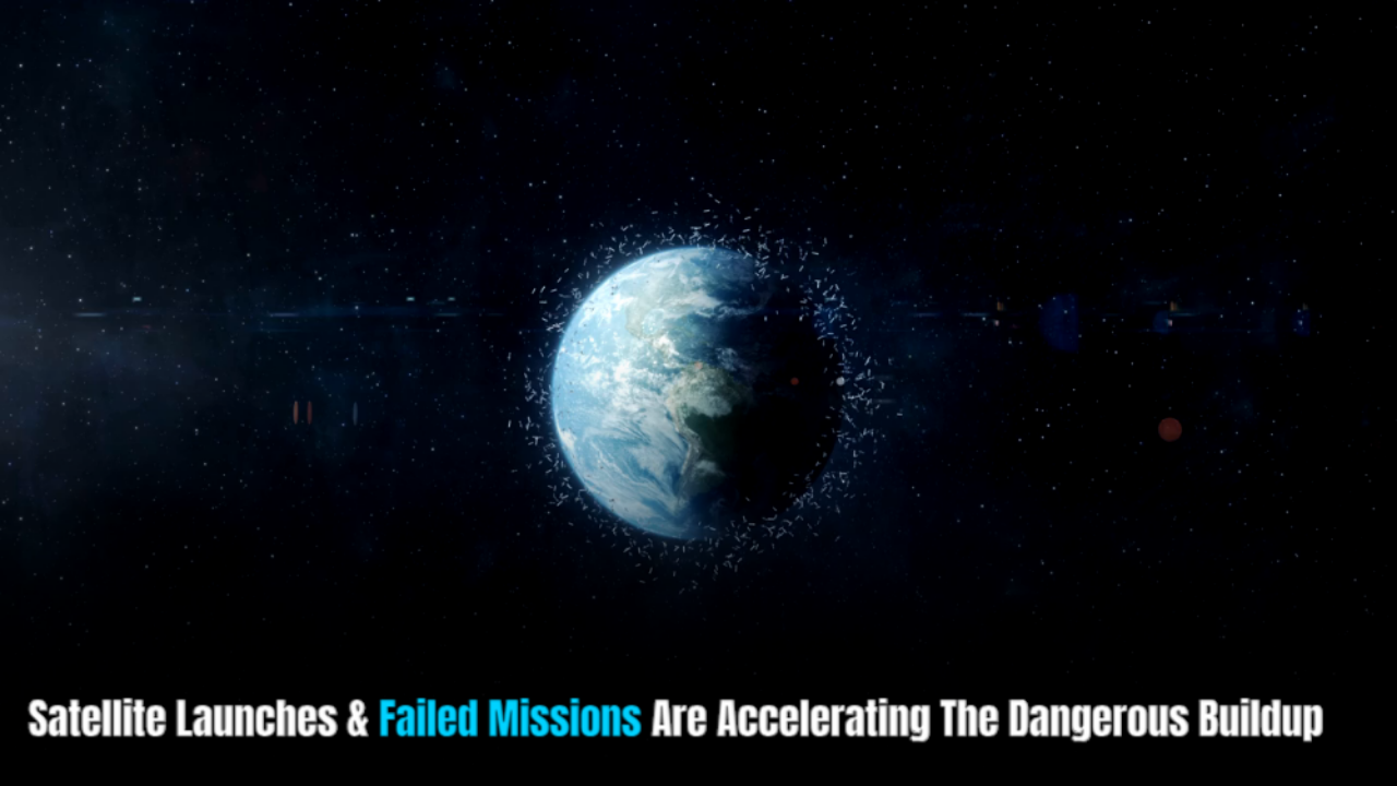 Nearly half of everything in Earth’s orbit is now space junk