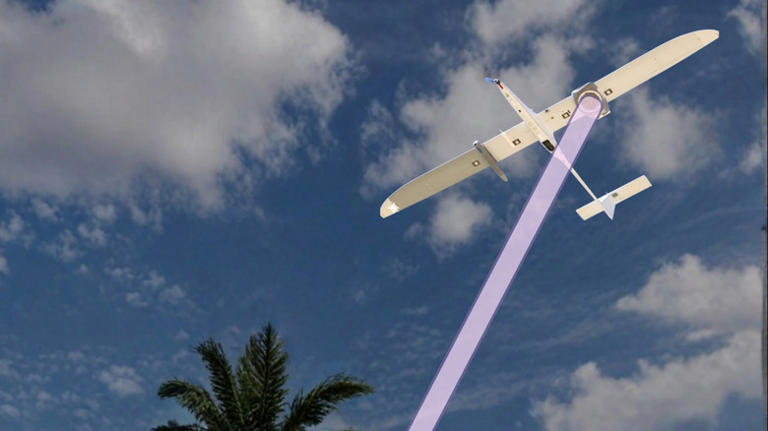 This world record breaking laser wirelessly powered a robot for 24 hours