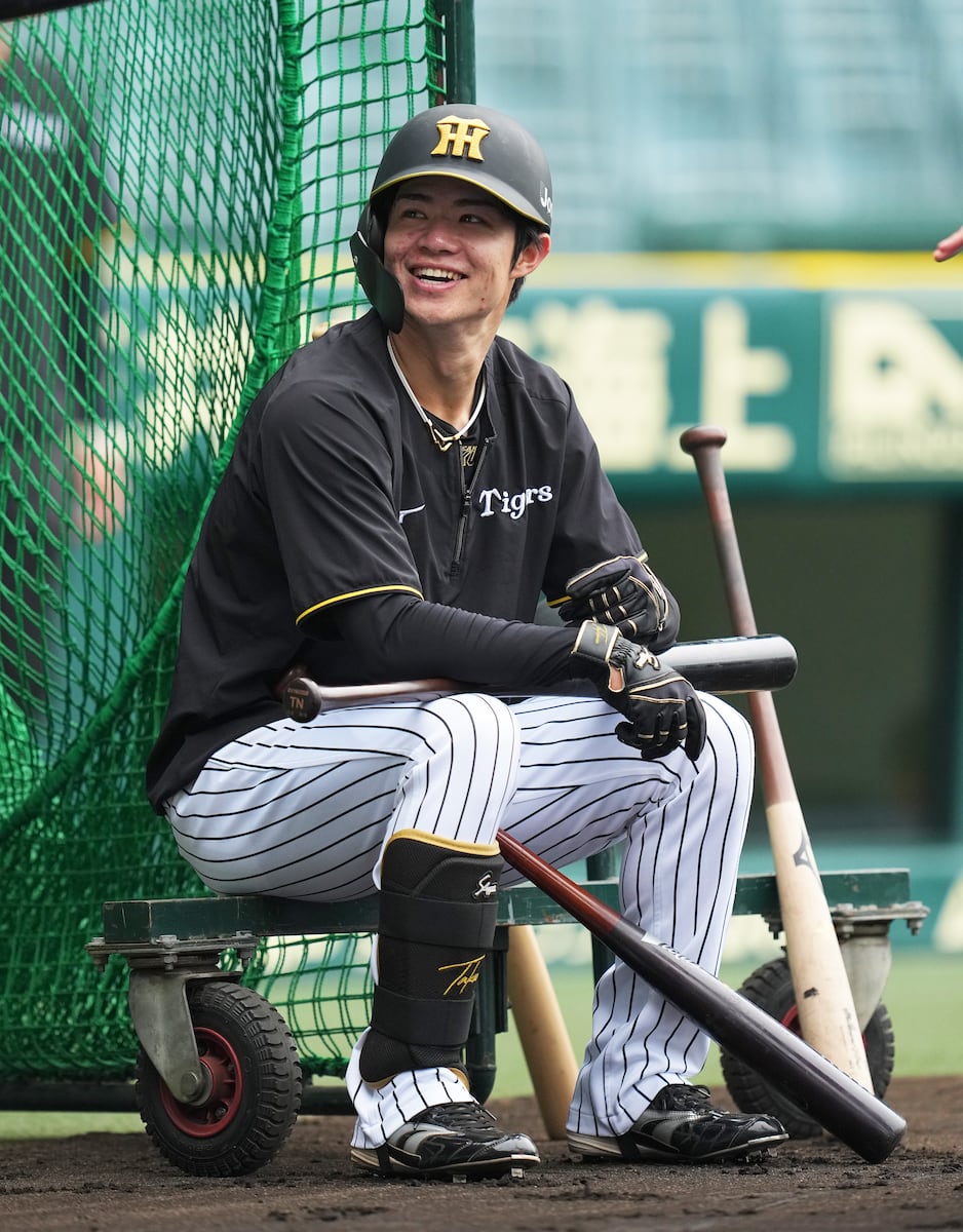 阪神・中野拓夢、昨季3連敗の西武に「やられた分やり返す」