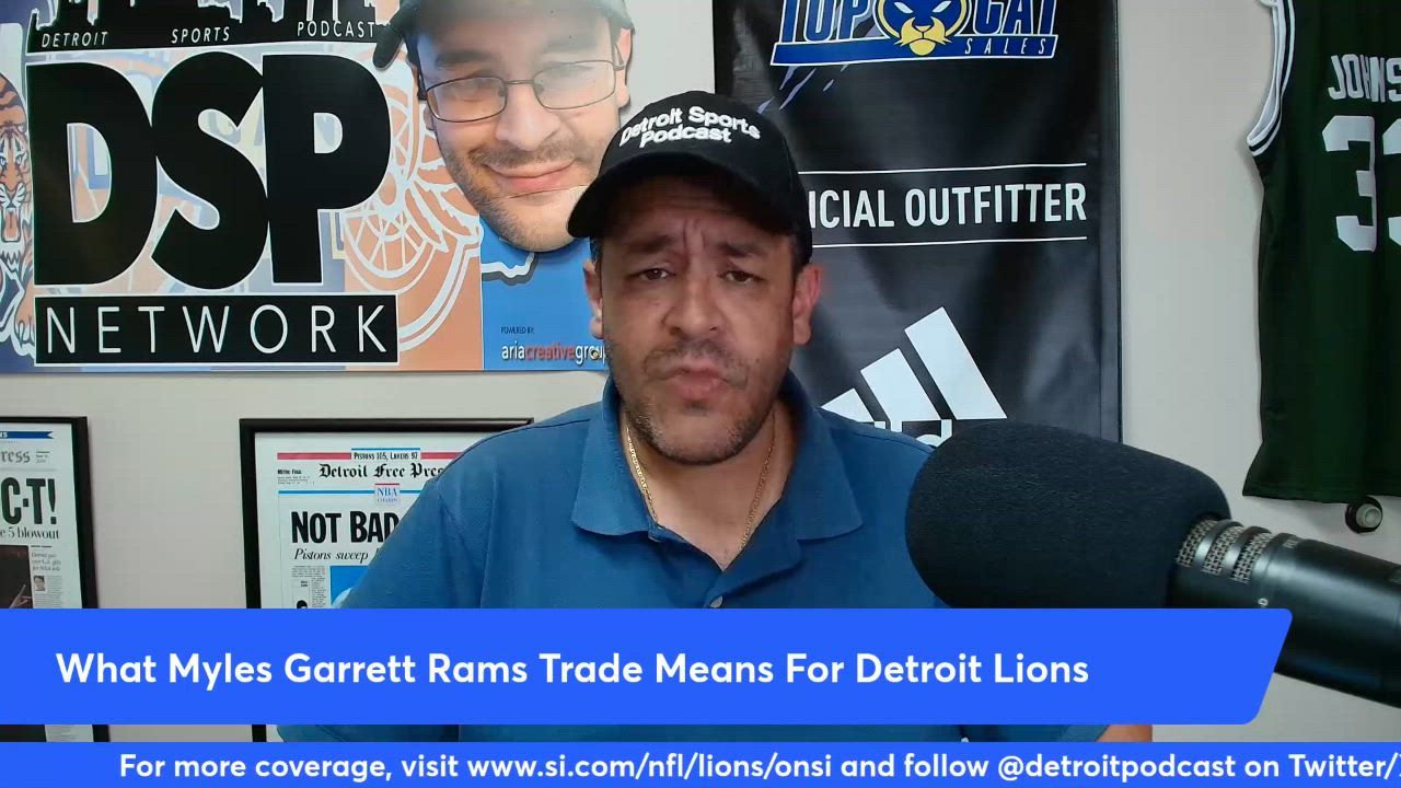 Lions path to winning NFC is much harder after Myles Garrett traded to Rams