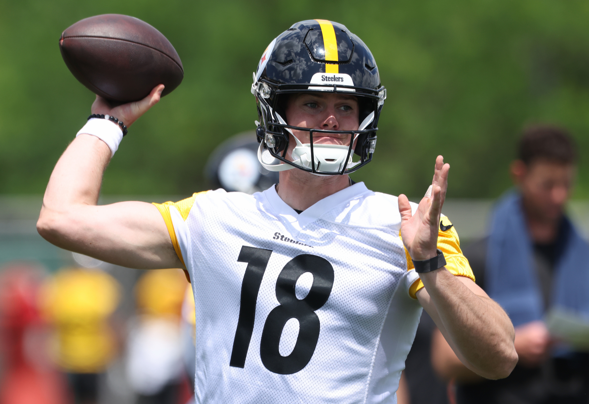 Will Howard sends Steelers strong message about his place in ...