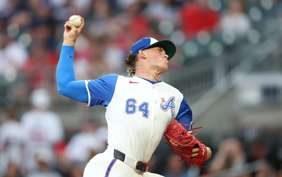 Hurston Waldrep impresses in first rehab outing for Braves