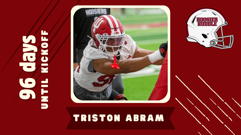 Countdown to 2026 Indiana football: 96 days – Triston Abram
