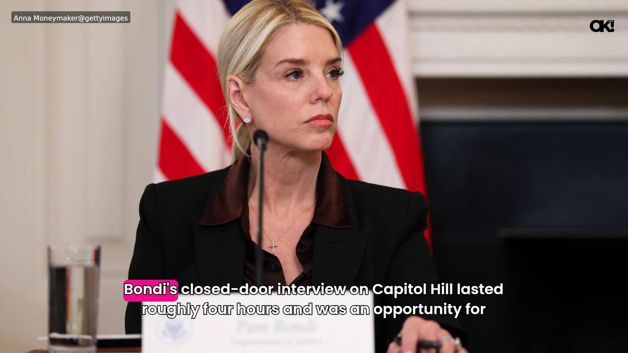 Pam Bondi blames botched release of Epstein files on Donald Trump's ...