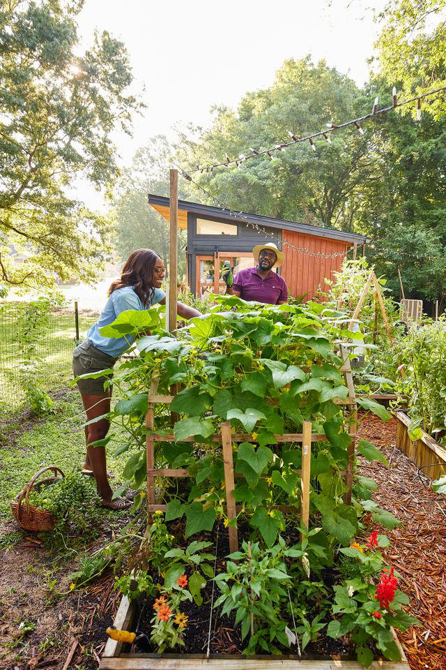 This dreamy vegetable garden is packed with DIY ideas you’ll want to copy