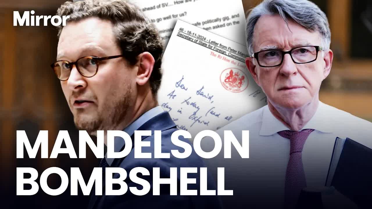 Latest tranche of Mandelson files officially drops revealing secret ...